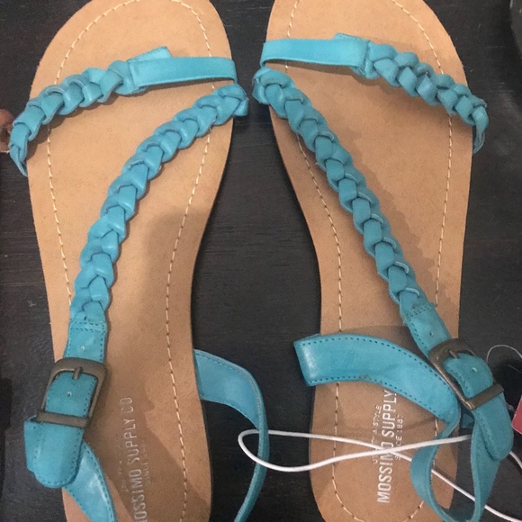 Xhilaration | Shoes | Teal Sandals | Poshmark